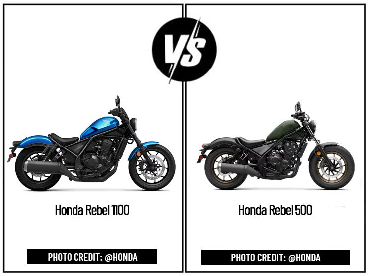 Honda Rebel 500 Vs Honda Rebel 1100: Which Rebel Should You Buy ...