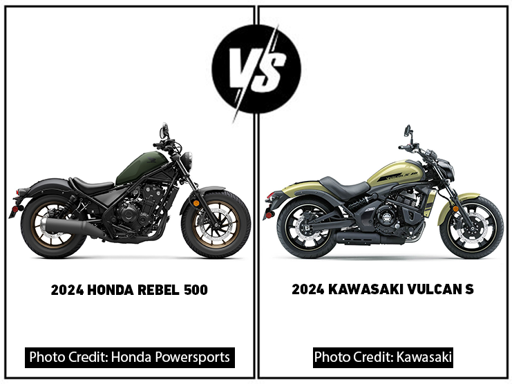 Honda Rebel 500 Vs Kawasaki Vulcan S Comparison - VikingBags