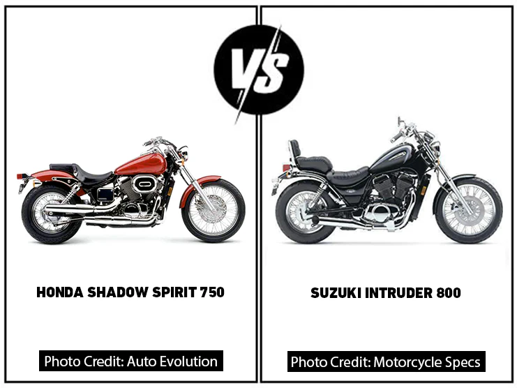 Honda Shadow Spirit 750 Vs Suzuki Intruder 800 - VikingBags