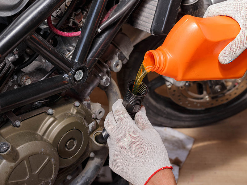 How To Change Motorcycle Oil