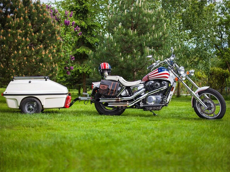 How to Make a Motorcycle Teardrop Camper - VikingBags