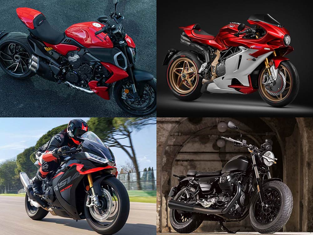Top 4 Most Popular Italian Motorcycle Brands in the US - Viking Bags