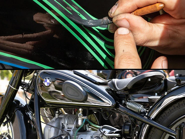 Powder Coating vs Spray Painting a Motorcycle Frame - Which is the ...