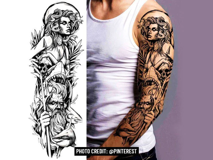 Realistic Temporary Tattoos For Men