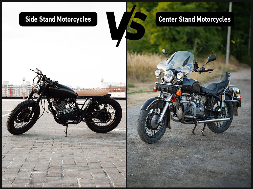 Side Stand vs Center Stand for Motorcycles: Advantages and Uses ...