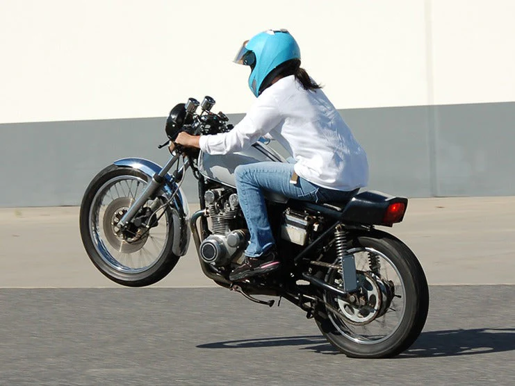 The Pros & Cons of Doing Motorcycle Wheelies - VikingBags