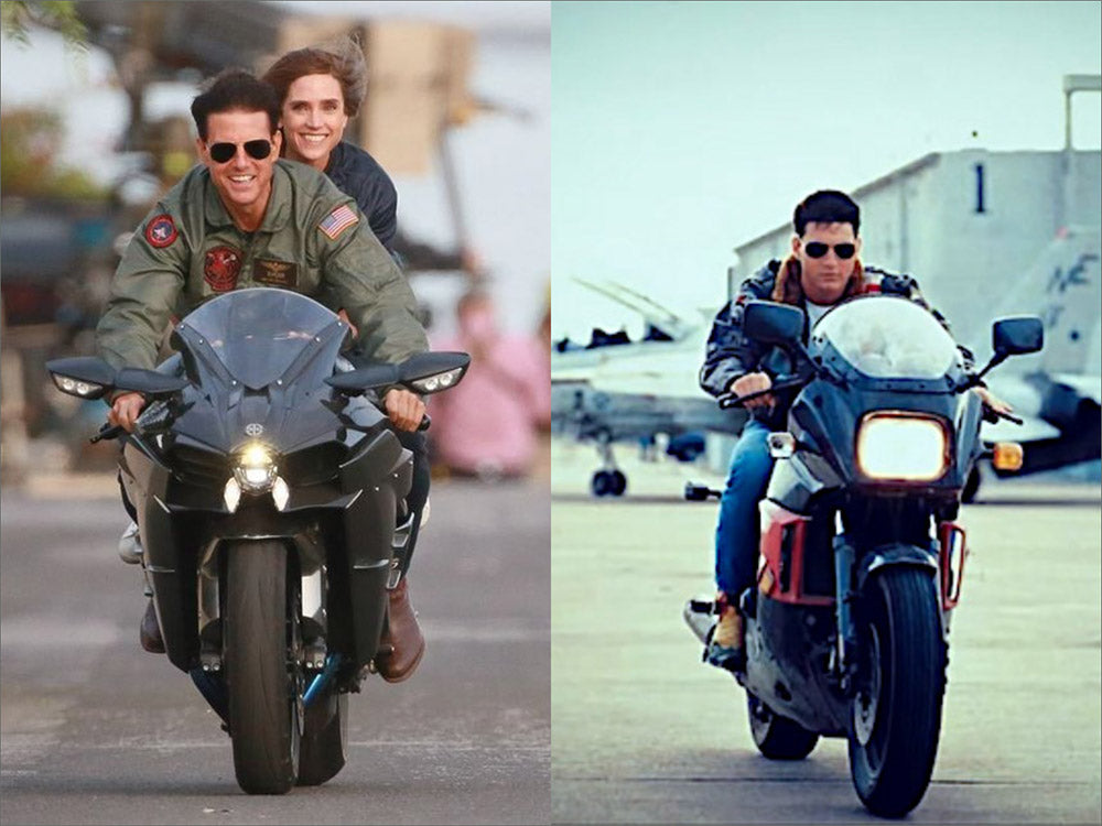 Tom Cruise Motorbike in Top Gun - Viking Bags