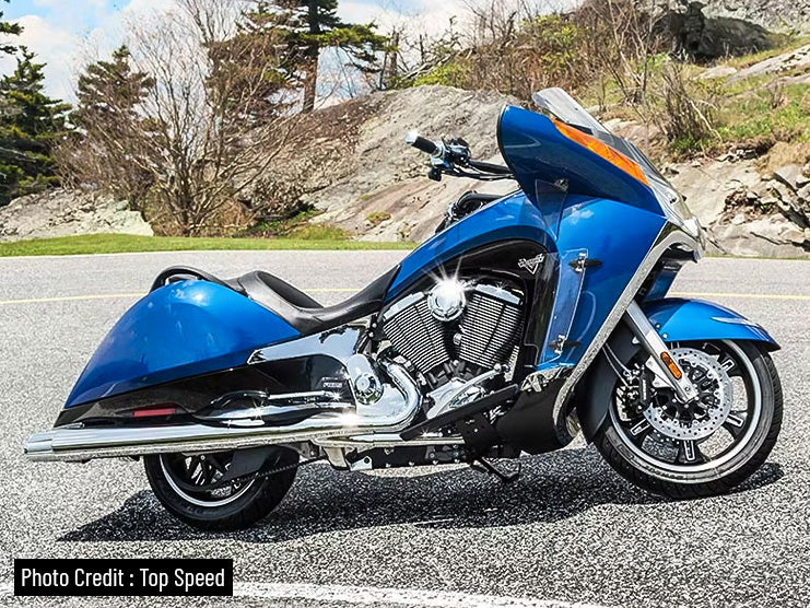 Victory Vision Review: Best Non-Harley Bagger of Its Time