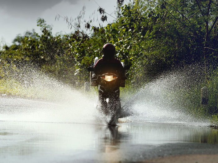 What to Do After Riding a Motorcycle in the Rain? - VikingBags
