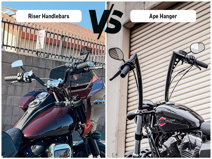 Which Are Better: Ape Hanger Handlebars or Riser Handlebars? - VikingBags
