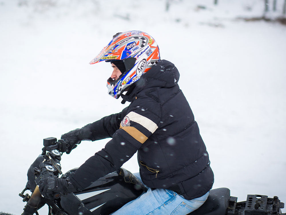 Why You Shouldn't Ride Your Motorcycle in the Snow - VikingBags