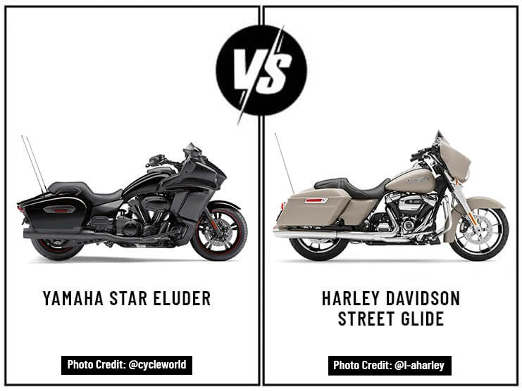 Yamaha Star Eluder vs Harley Davidson Street Glide - VikingBags