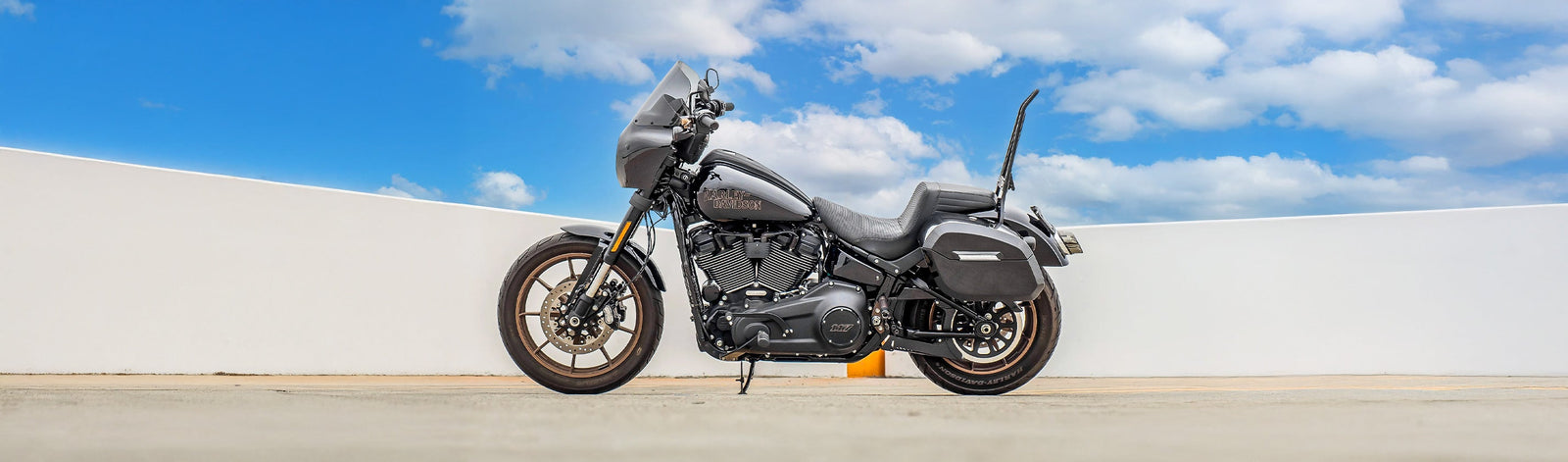 Harley Davidson Softail Low Rider S FXLRS Saddlebags - Viking Bags