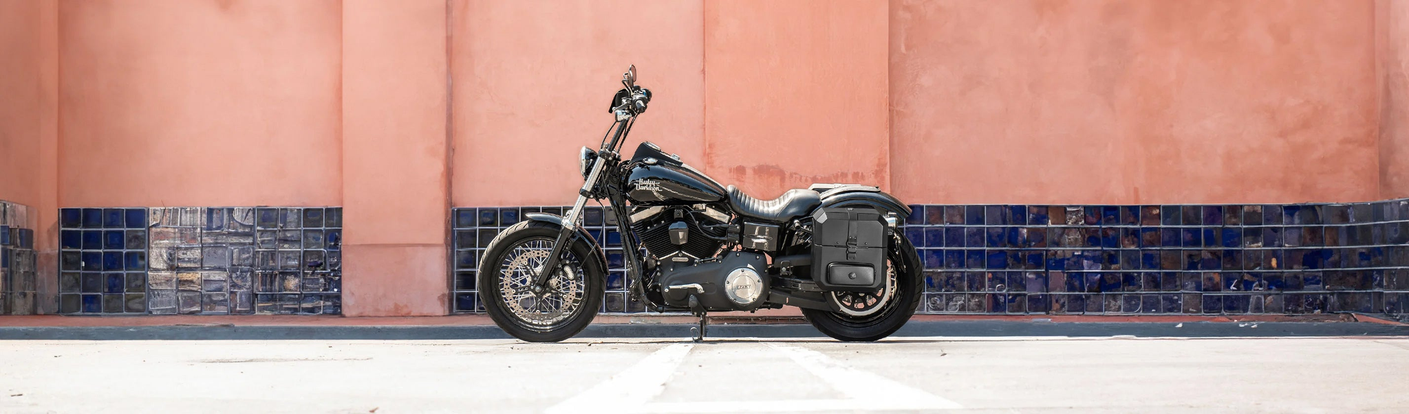 Harley Dyna Street Bob FXDB/I Motorcycle Handlebar Risers - VikingBags