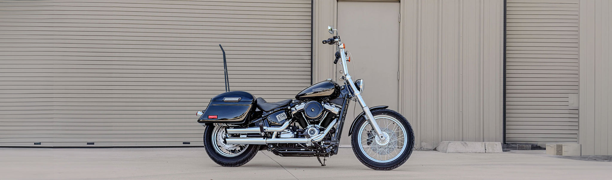 Harley Softail Slim S FLSS All Motorcycle Luggage Bags, Parts ...