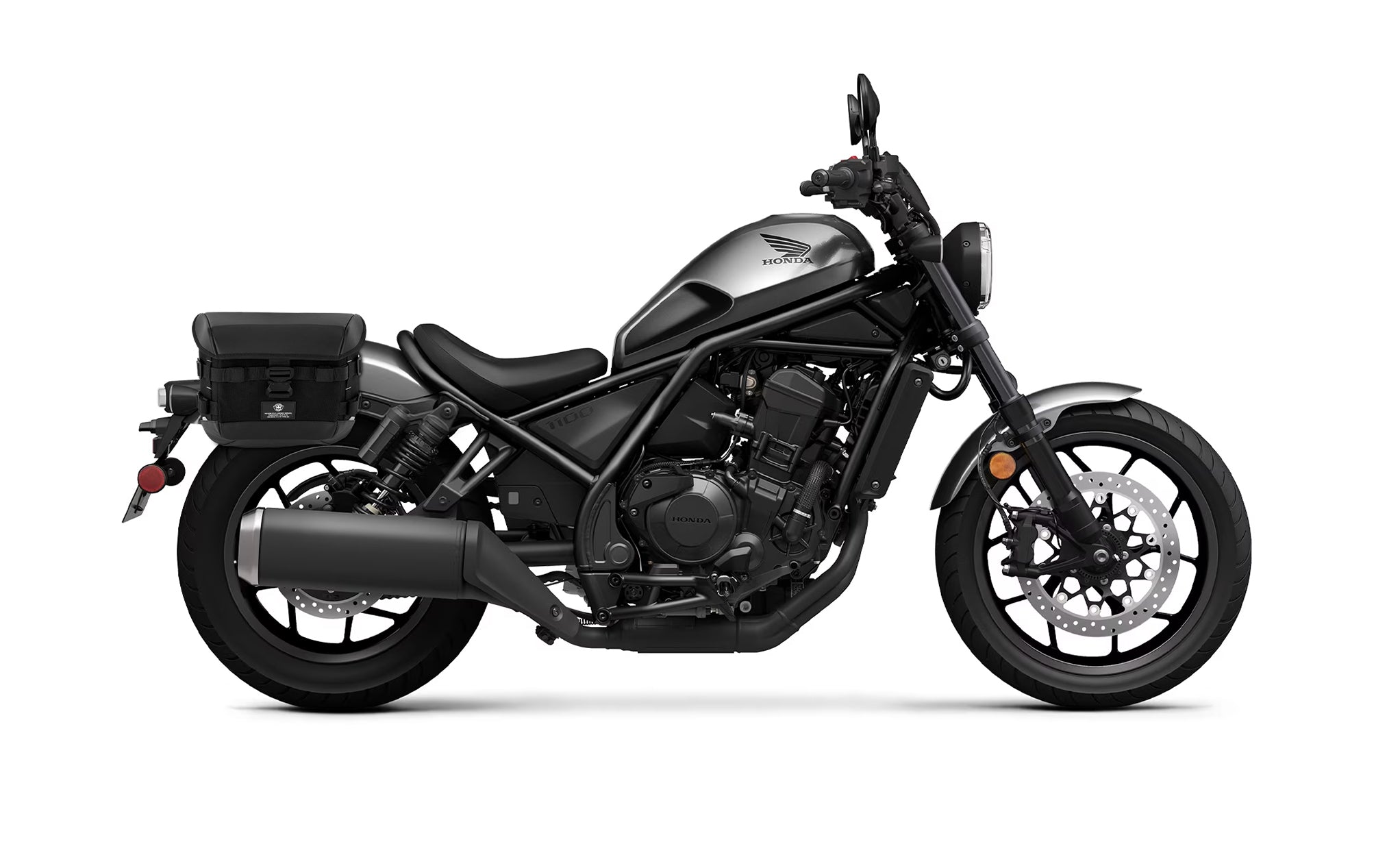 Viking 10-Liters Incognito Quick Mount Small Honda Rebel 1100 Solo ...