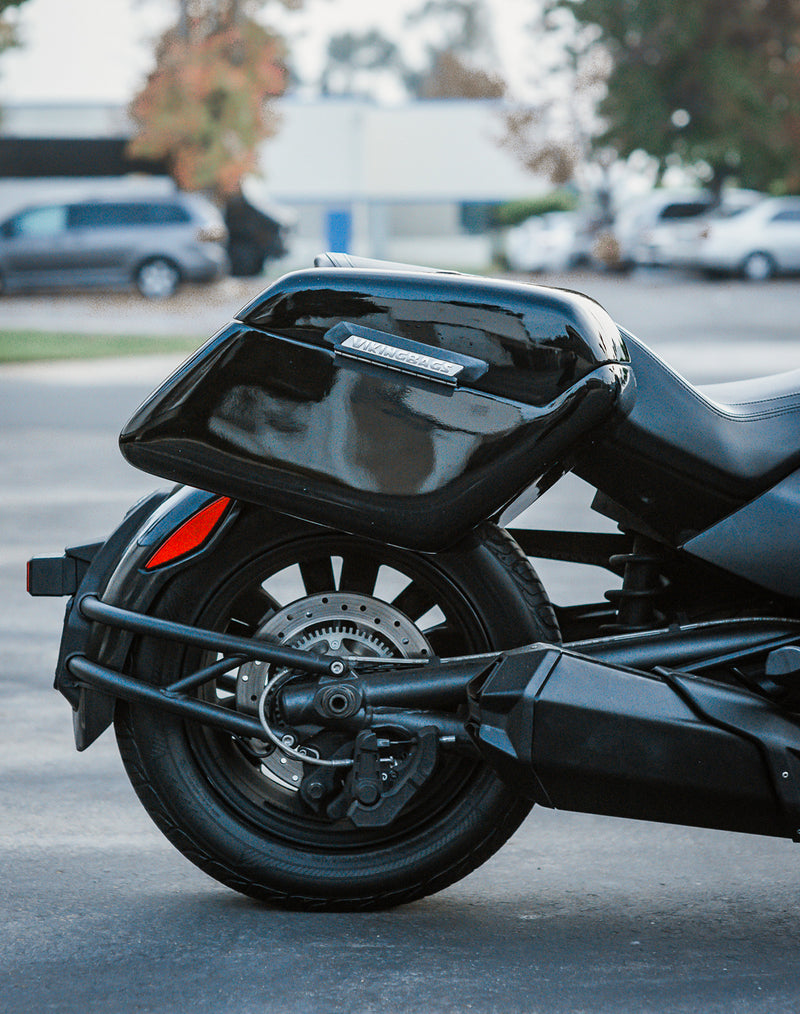 Viking 42L Baldur XL CAN AM Spyder F3-S Painted Motorcycle Hard Saddlebags