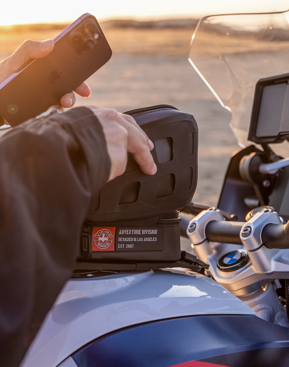 Yamaha Super Tenere Adventure Touring Tank Bags - VikingBags