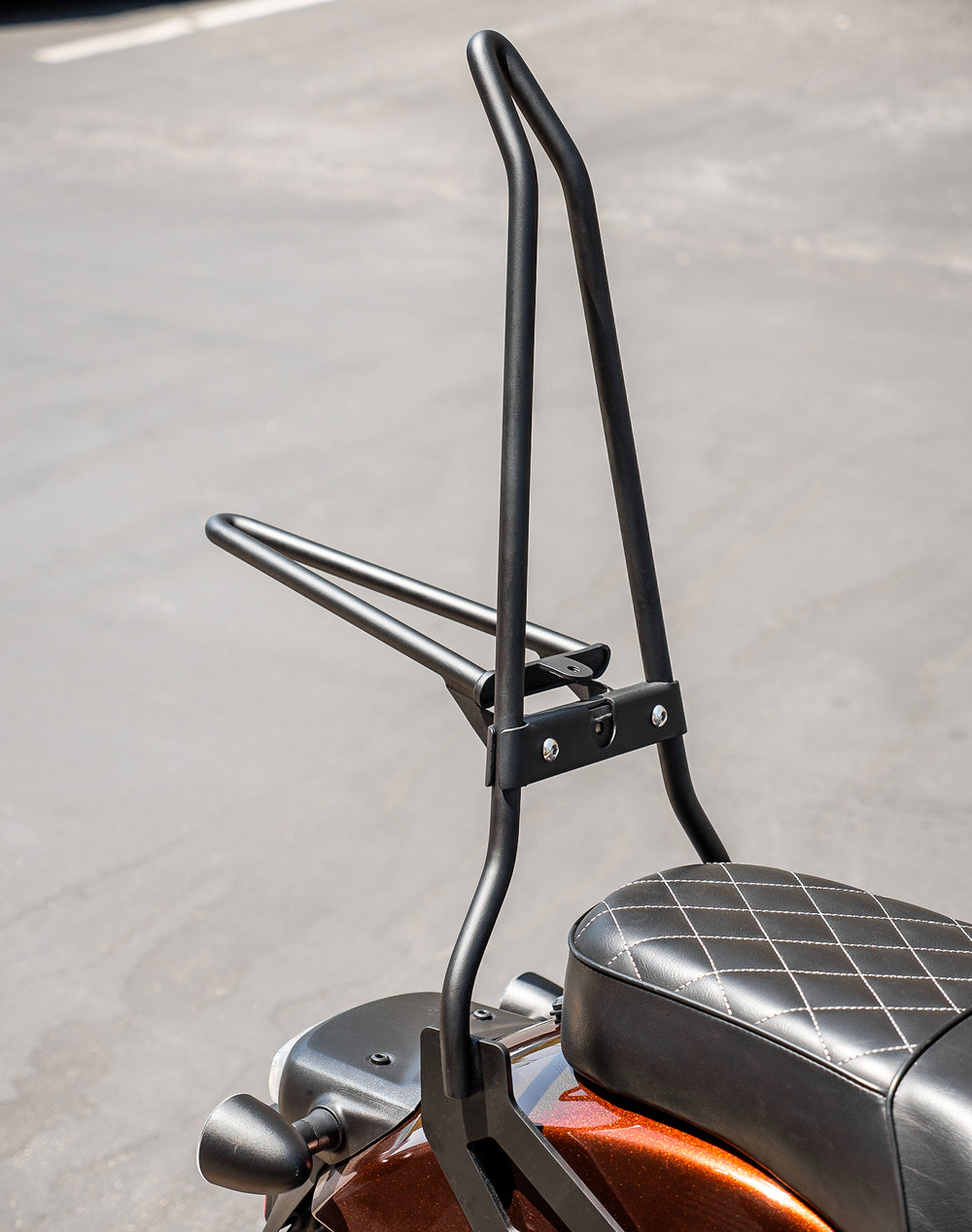 Viking Iron Born Blade 25" Honda Rebel 1100 Sissy Bar with Foldable ...