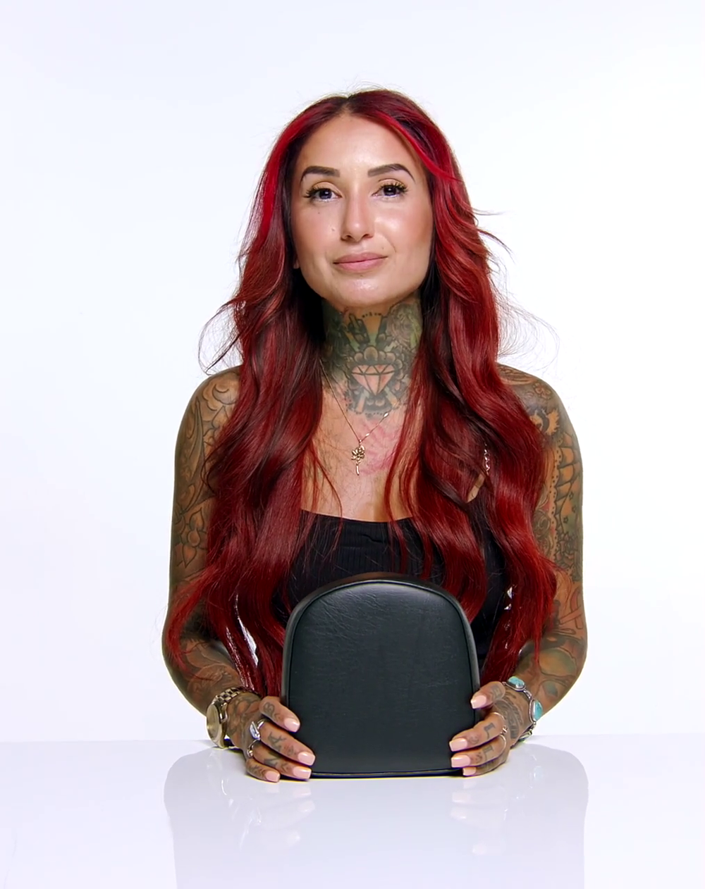 Viking Iron Born Plain Leather Short Backrest Pad for Indian Foldable ...