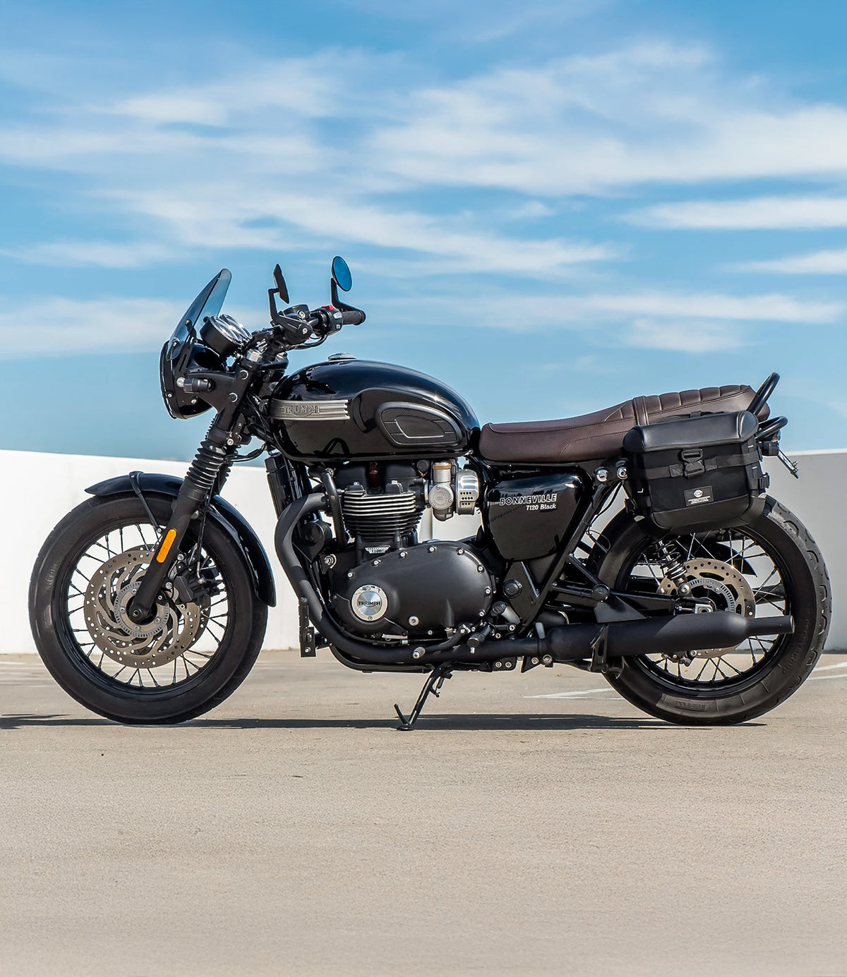 Triumph Bonneville T100 Motorcycle Saddlebags - Viking Bags