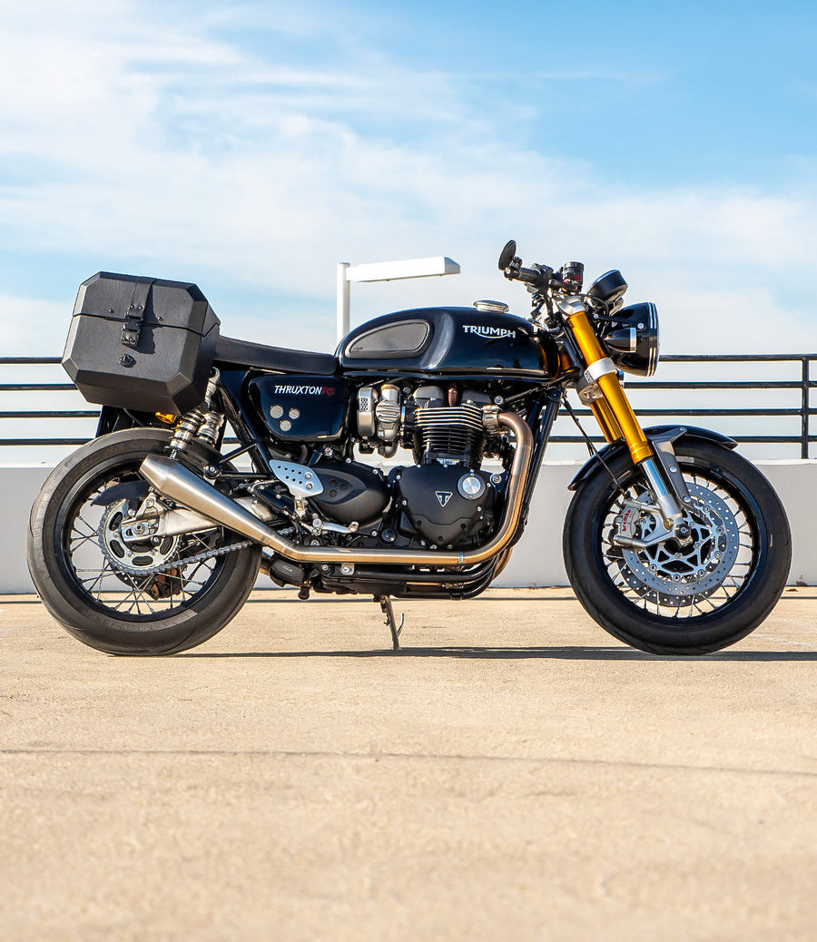 Triumph Thruxton RS (2019+) Motorcycle Saddlebags - Viking Bags