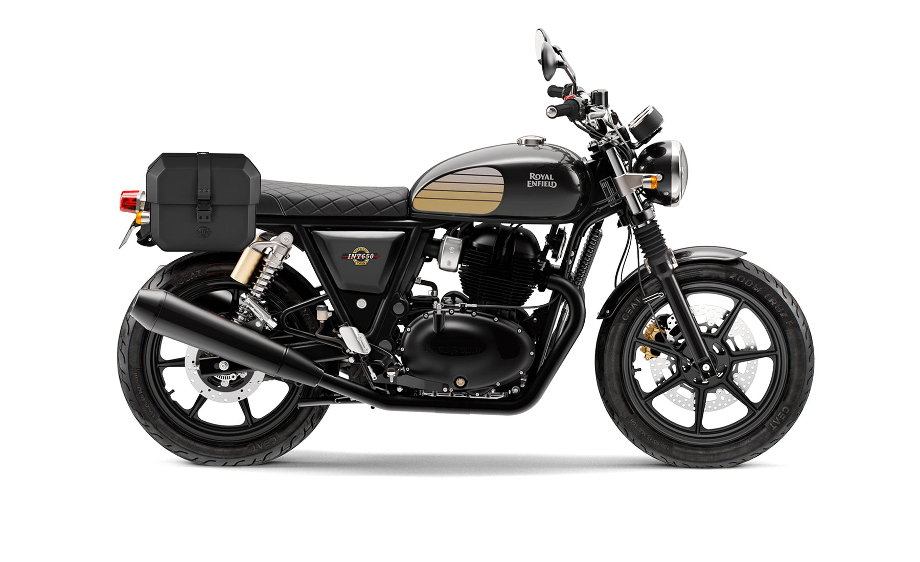 Royal Enfield Interceptor/Continental 650 (2018+) motorcycle Saddlebags ...
