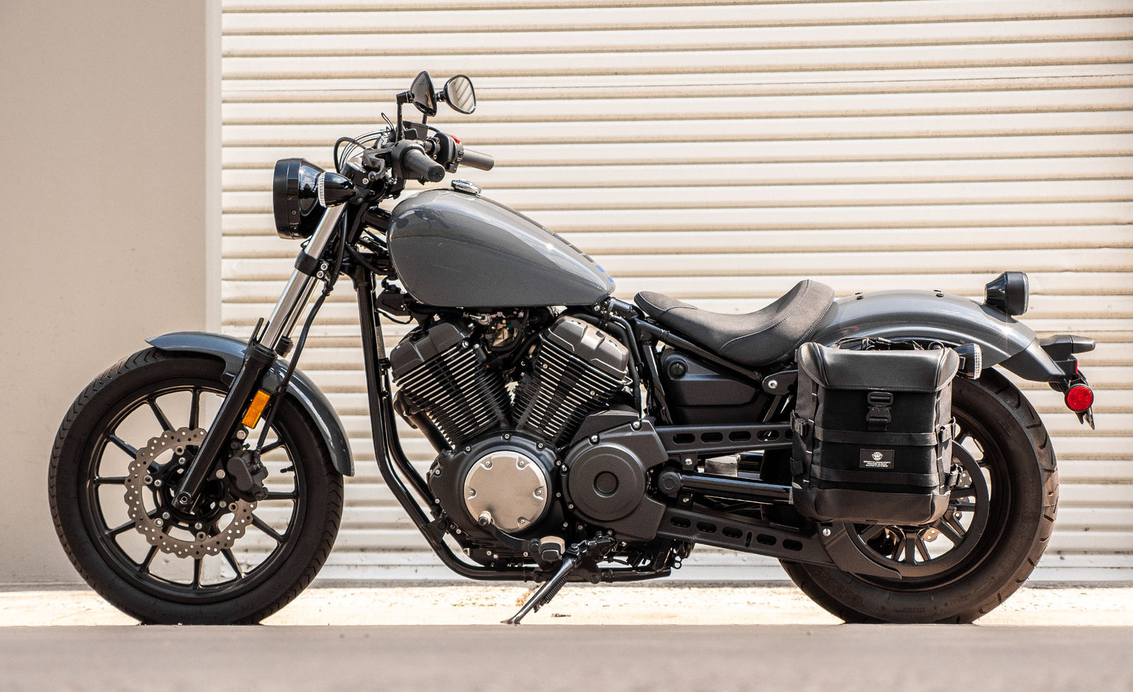 Viking 15L Incognito Quick Mount Medium Yamaha Bolt Solo Saddlebag (Left Only)