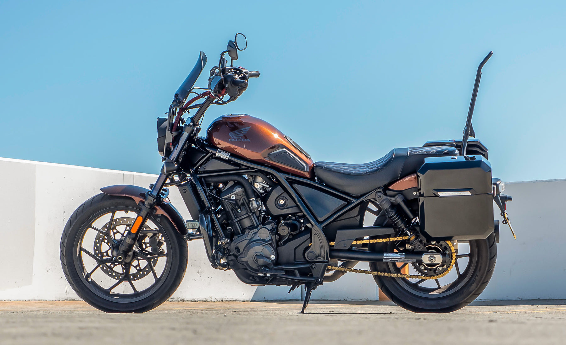 Honda Rebel Seats. Riders Solo & Passenger Motorcycle Seats for Rebel ...