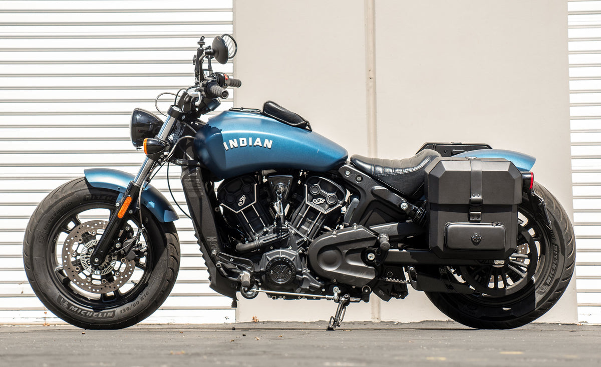 Viking 15L Outlaw Quick-Mount Medium Indian Scout Bobber Twenty Hard ...