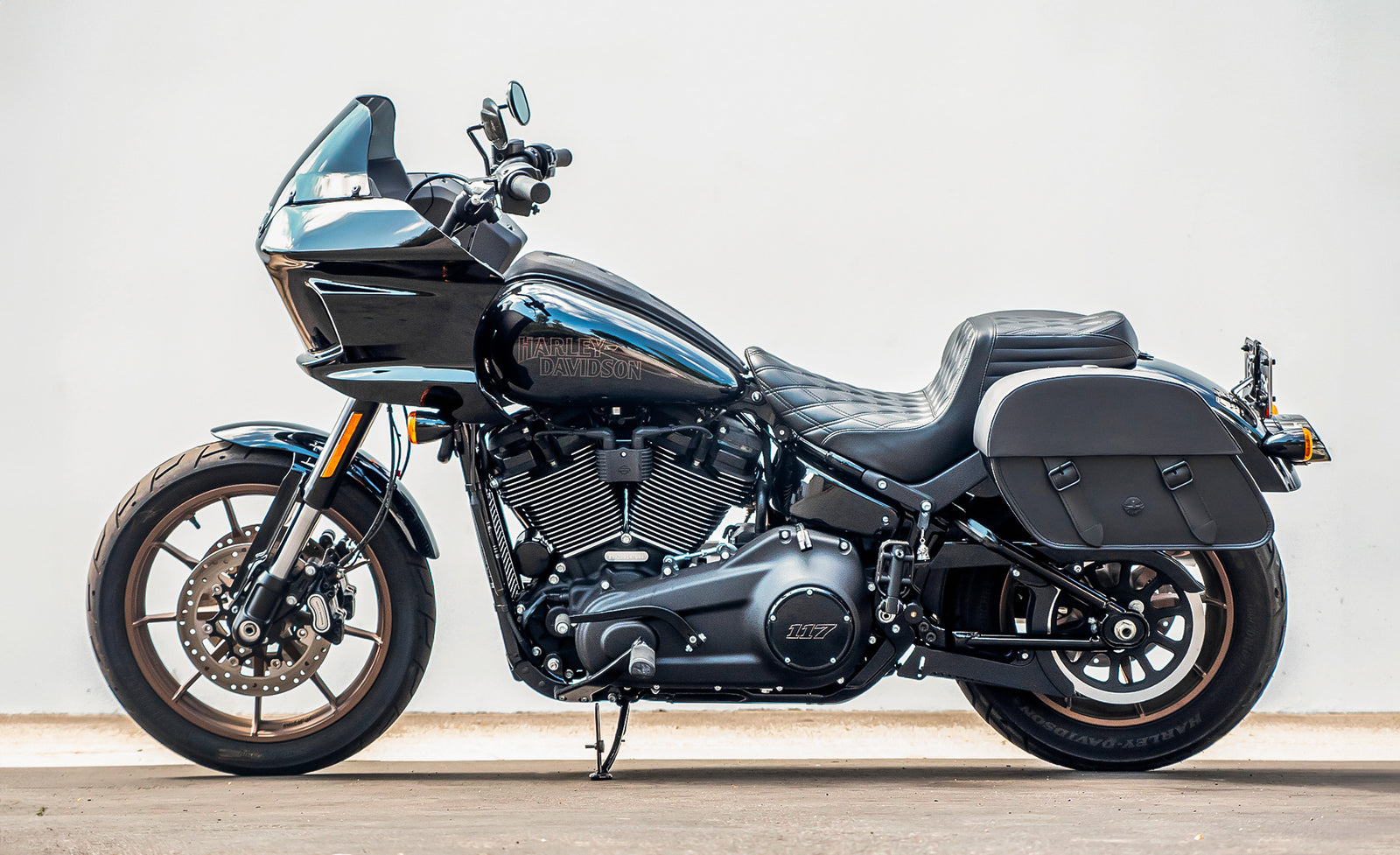 Harley Davidson Softail Low Rider ST FXLRST Saddlebags - VikingBags