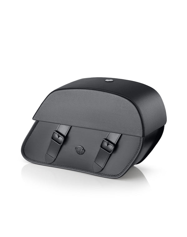 Viking 28L Baelor Medium Quick-Mount Saddlebags for Harley Softail ...