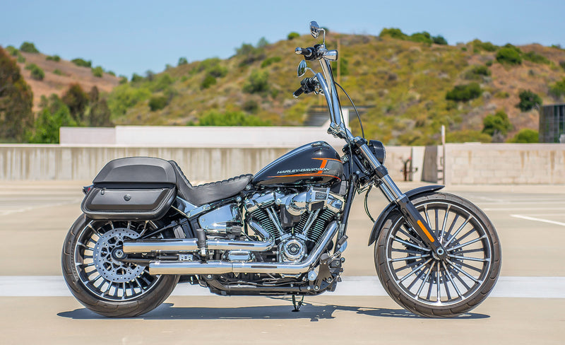 Harley Davidson Softail Breakout and S FXBR/S Saddlebags - Viking Bags USA