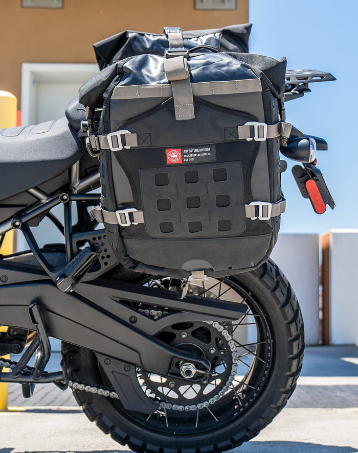 Viking 40L Apex Medium Adventure Touring Panniers for Harley Pan ...
