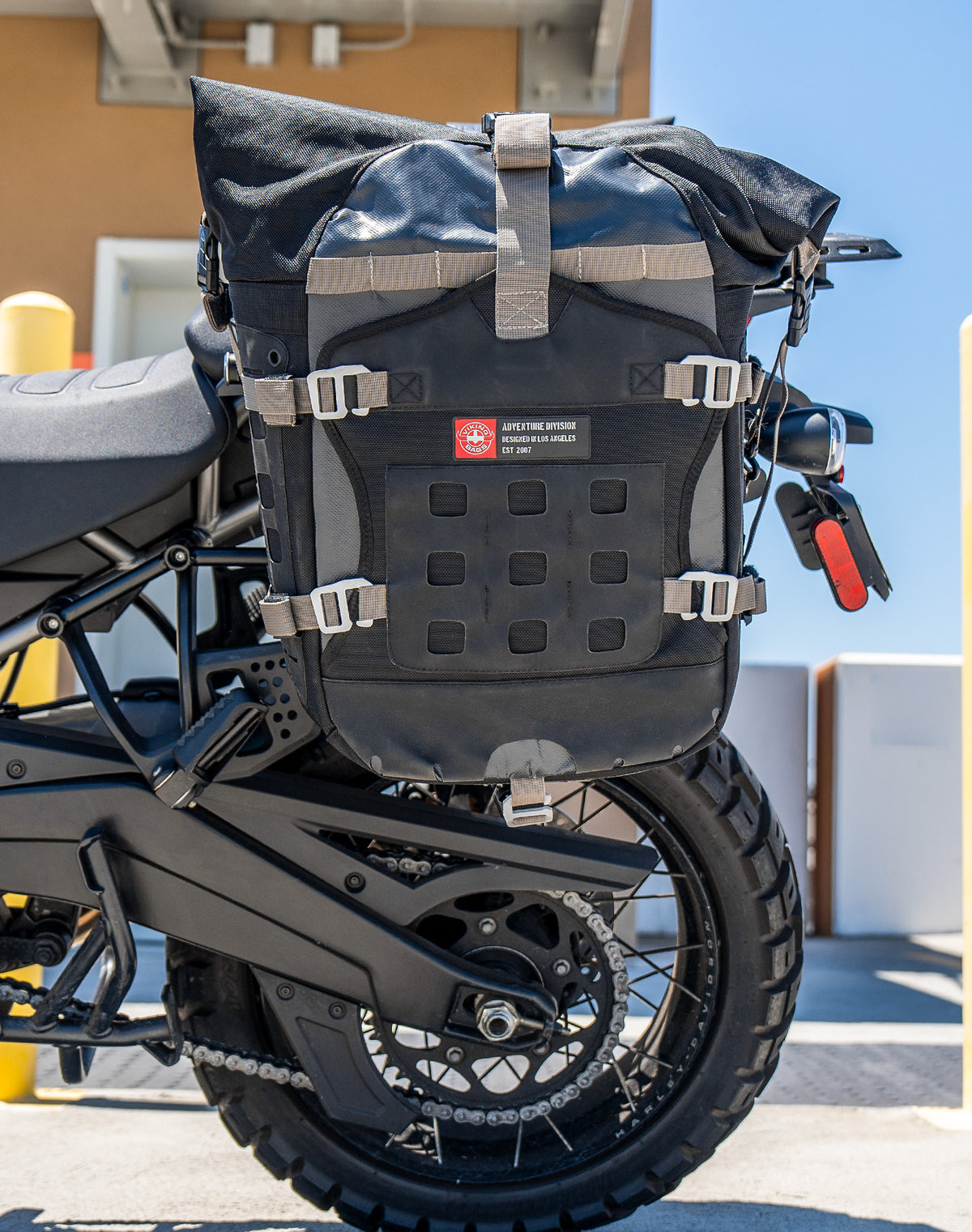 Viking 60L Apex Large Adventure Touring Panniers for Harley Pan America ...