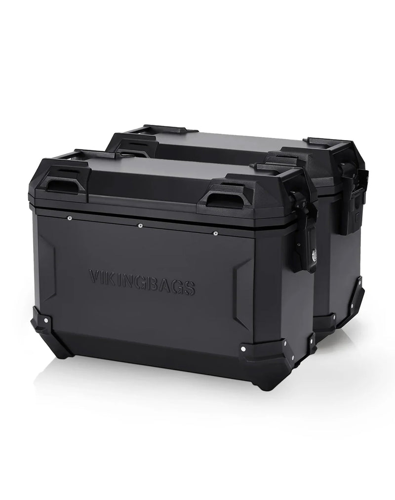 Viking Apex Black XL BMW F 850 GS Motorcycle Aluminum Side Cases