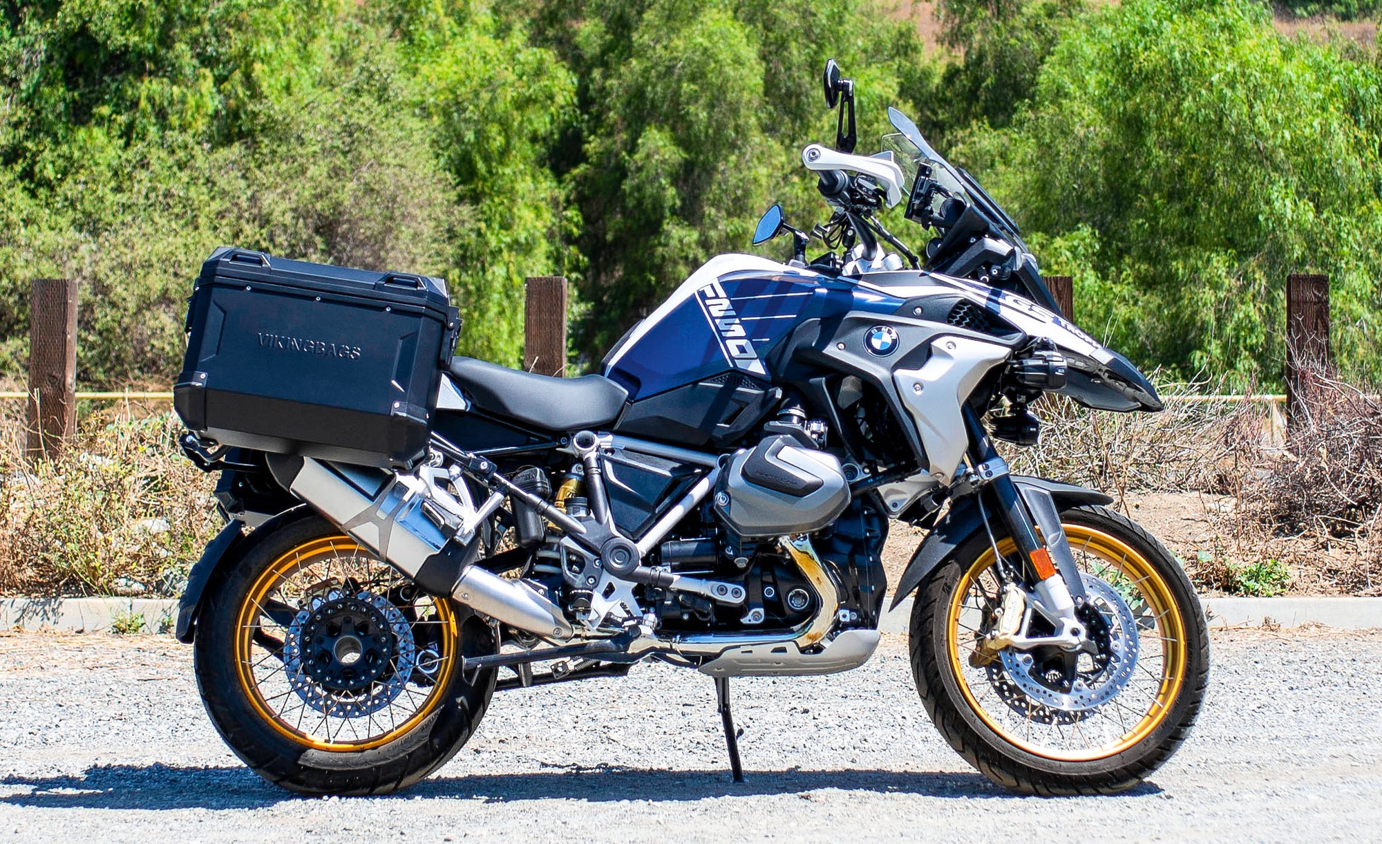 Viking Apex Black XL BMW R 1250 GS Motorcycle Aluminum Side Cases