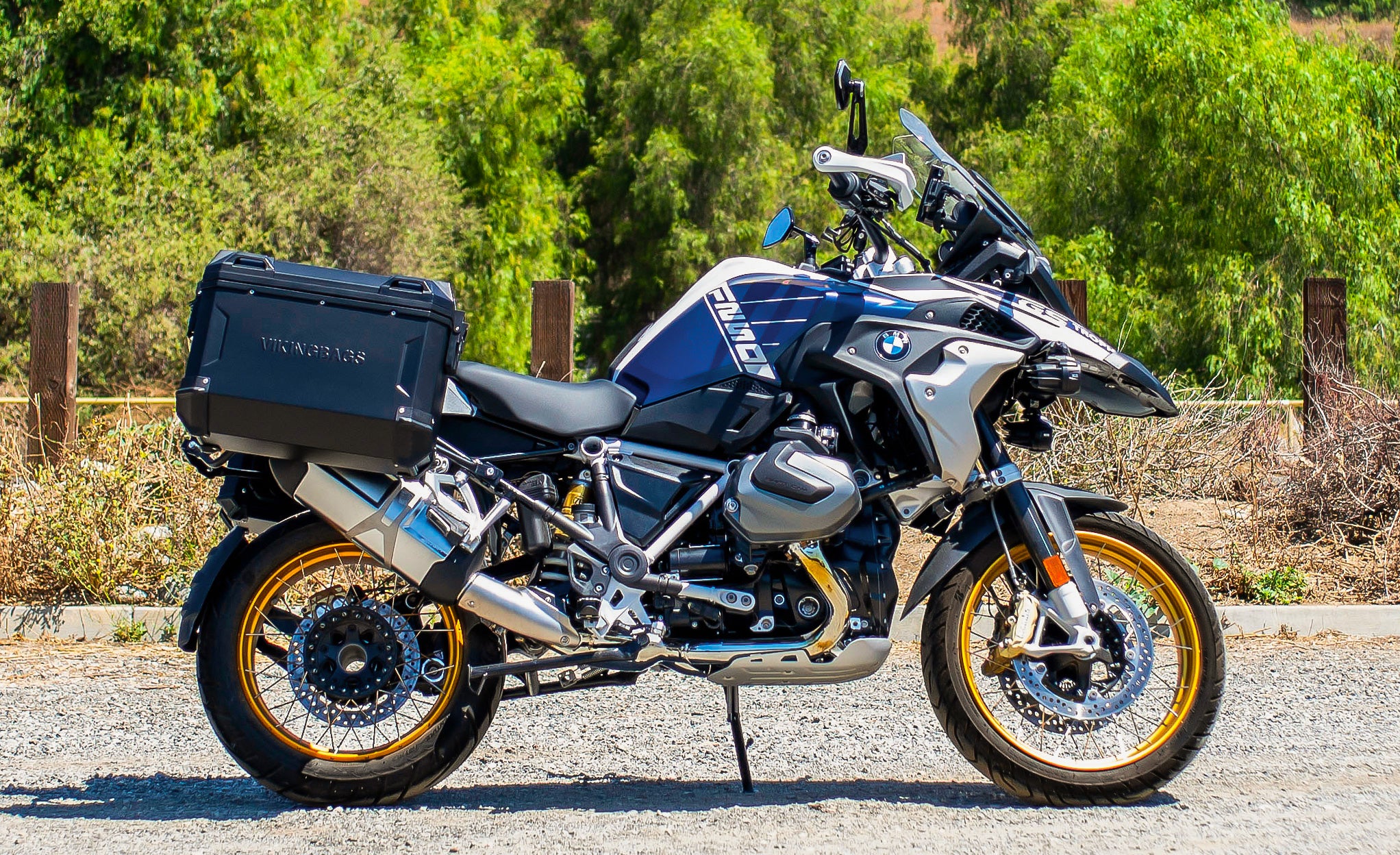 Viking Apex Black XL BMW R 1250 GS Motorcycle Aluminum Side Cases