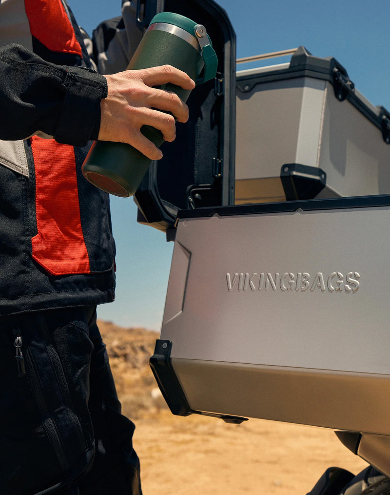 Viking Apex Silver XL BMW R 1250 GS Motorcycle Aluminum Side Cases