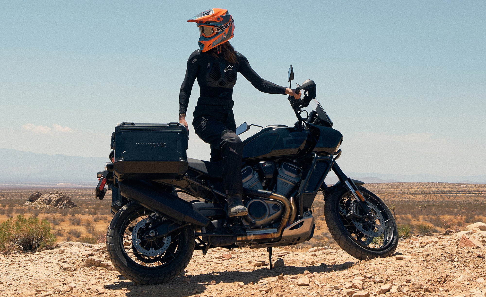 Viking Apex Extra Large Motorcycle Side Cases for Harley Pan America ...