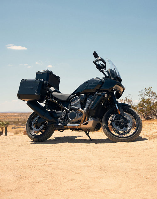 Viking Apex Extra Large Motorcycle Side Cases for Harley Pan America ...