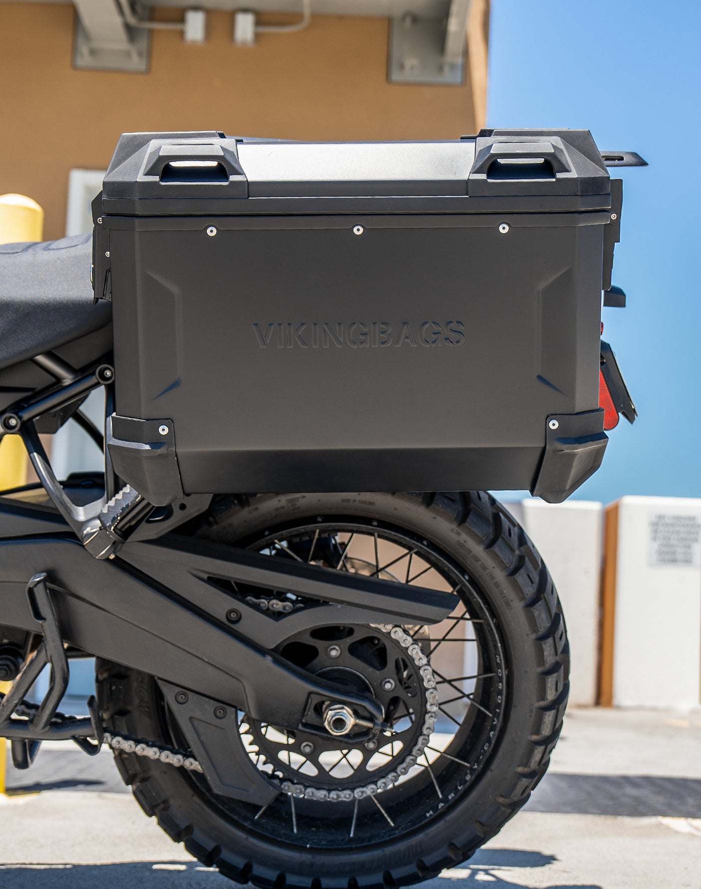 Viking Apex Extra Large Motorcycle Side Cases for Harley Pan America ...