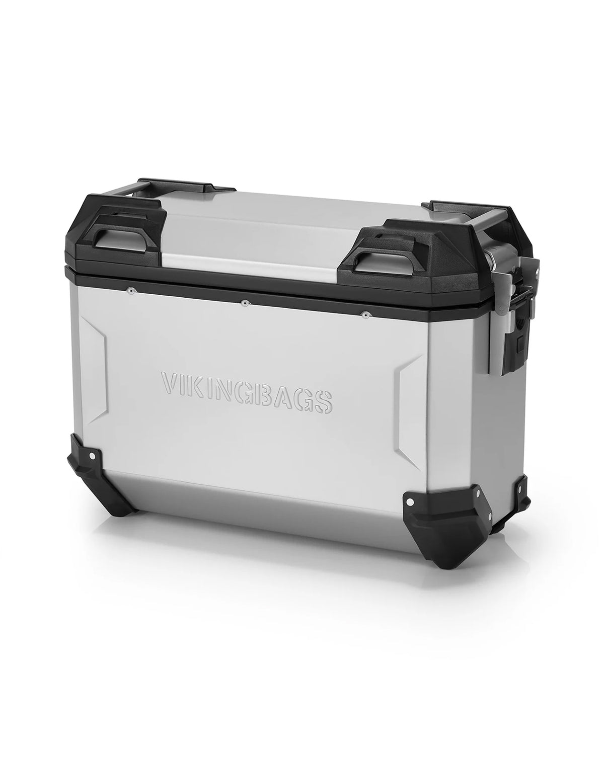 Viking Apex Extra Large Triumph Tiger 1200 Motorcycle Side Cases Silver