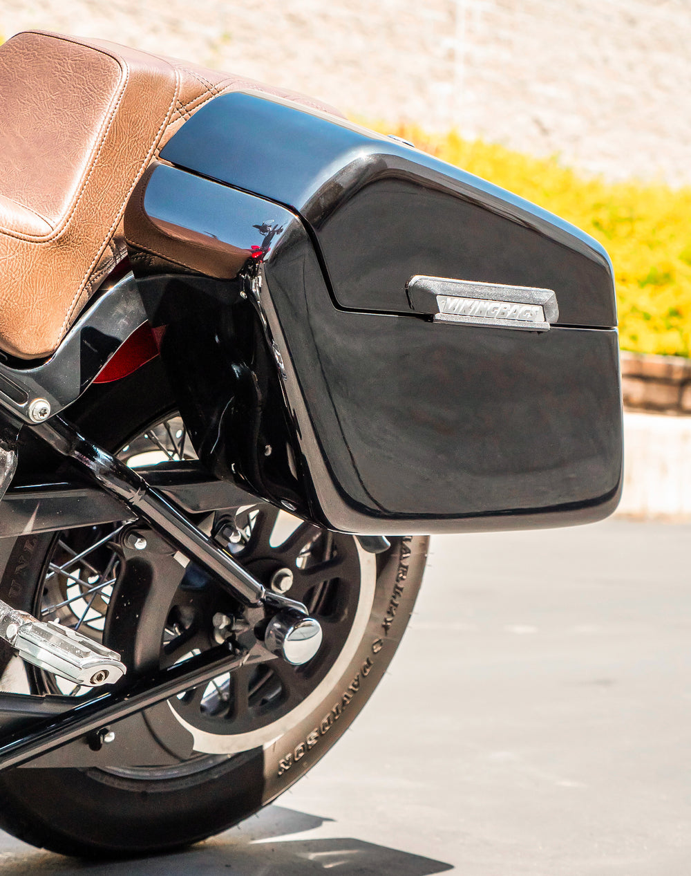 Viking 42L Baldur XL Harley Softail Slim FLS Painted Motorcycle Hard ...