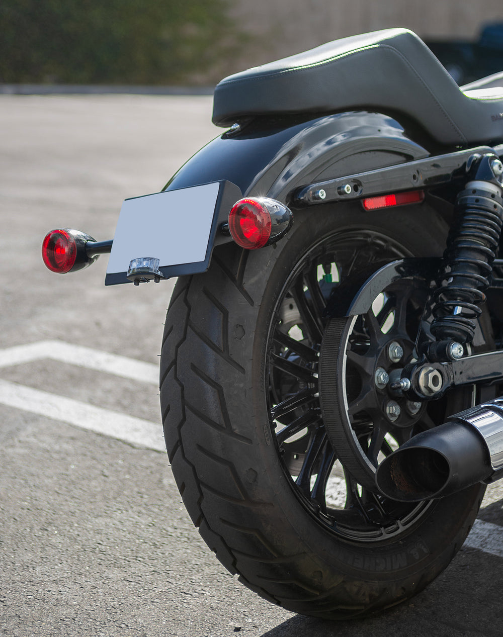 Viking Harley Sportster Licence Plate and Turn Signal Relocation Kit