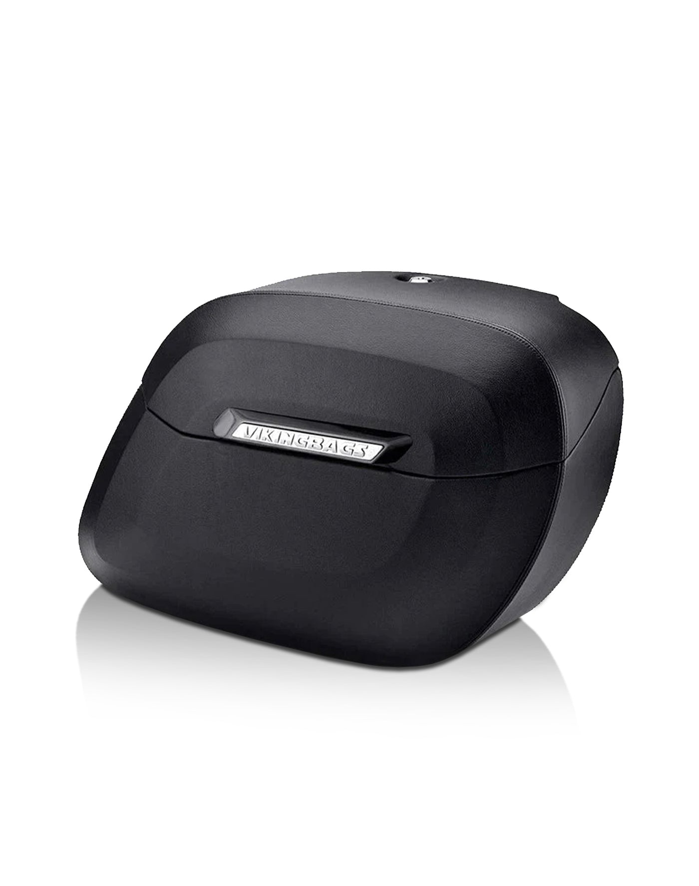 36L - Lamellar Raven XL Shock Cut-out Leather Covered Honda Shadow 750 ...