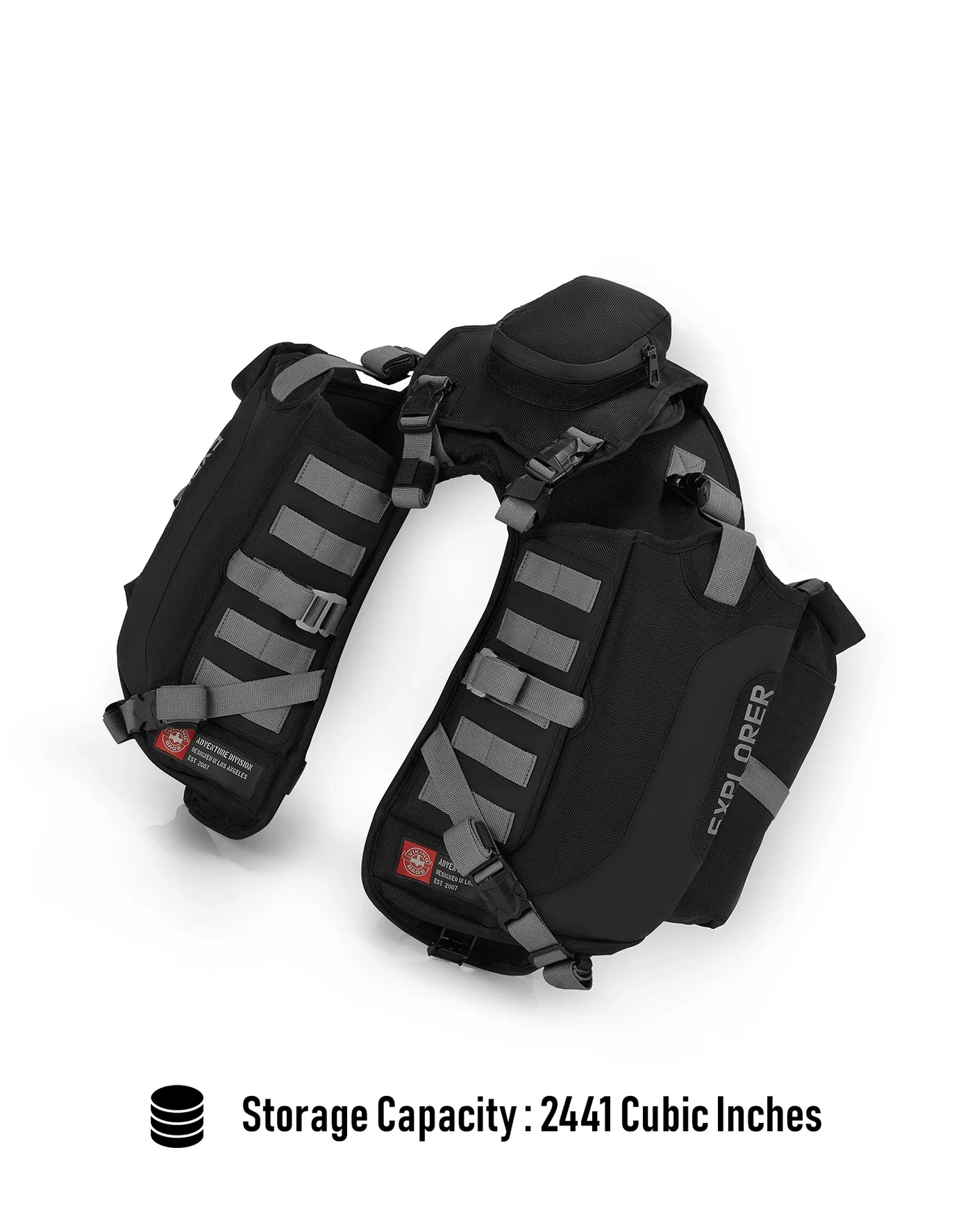 Viking Odyssey 40L ADV Touring Motorcycle Luggage System - VikingBags