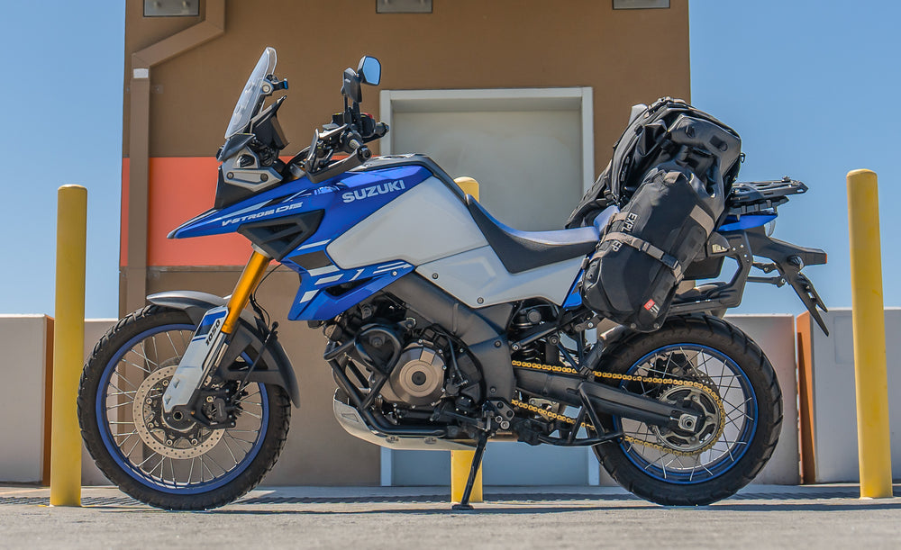 Suzuki V-Strom 650 ADV Touring Saddlebags & Luggage Bags - VikingBags