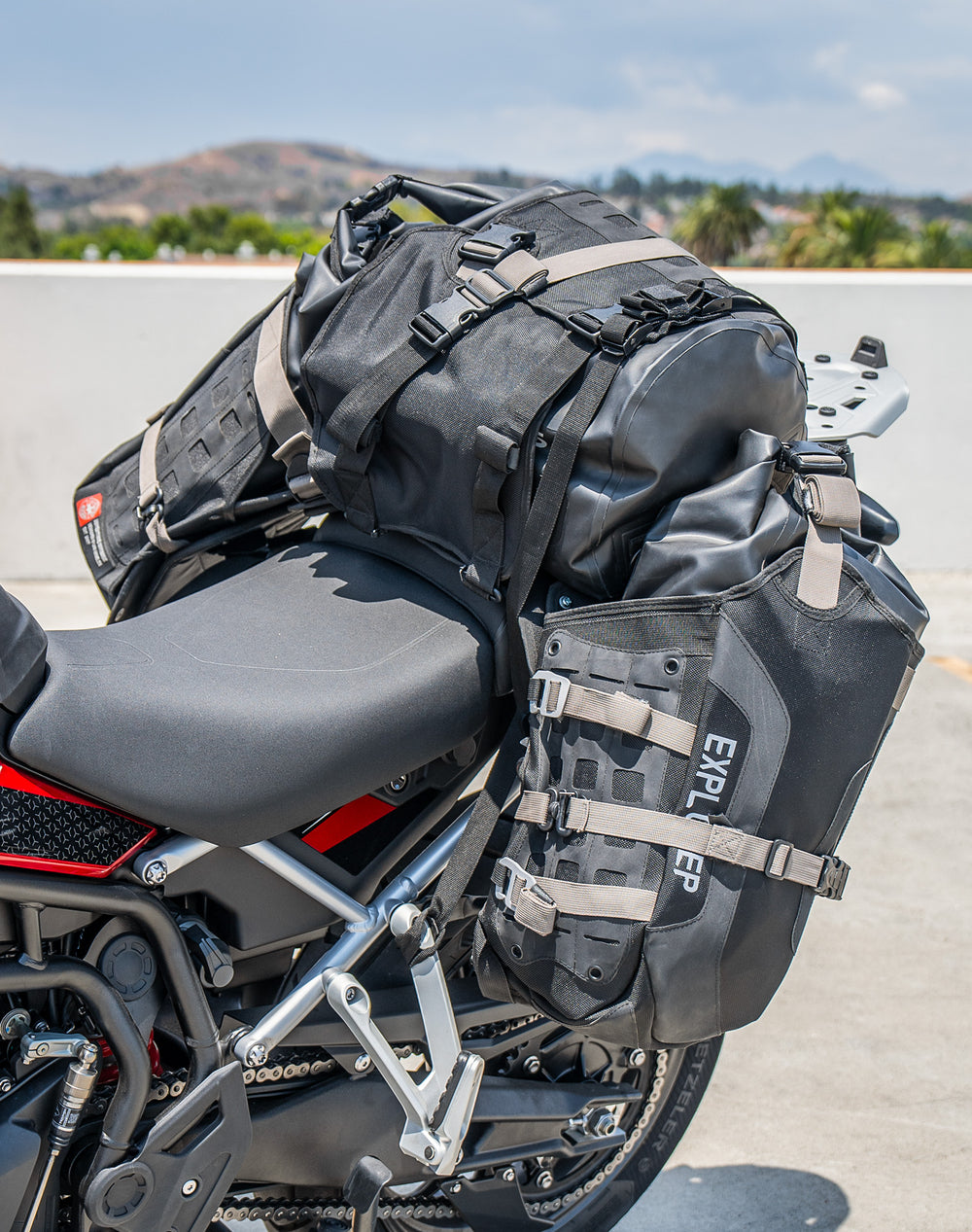 Viking Odyssey 80L Triumph ADV Touring Luggage System - VikingBags