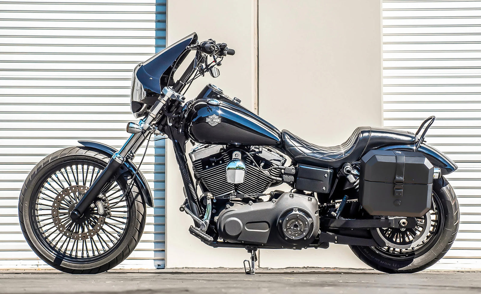 Harley Davidson Dyna Wide Glide FXDWG/I Saddlebags - Viking Bags